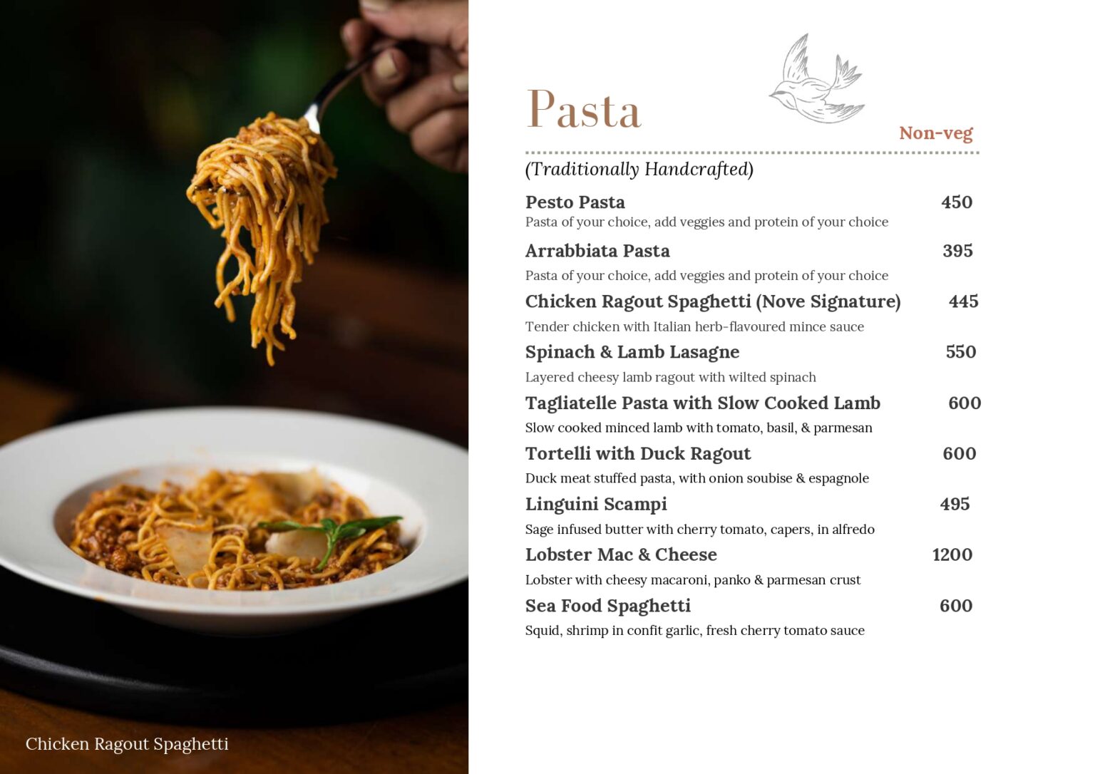 Nove Italian kitchen Menu | Discover Flavorful Delights