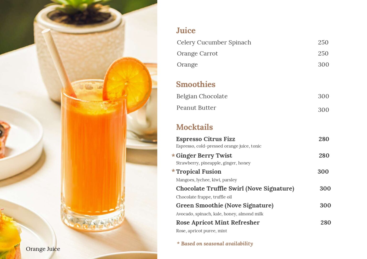 Nove Italian kitchen Menu | Discover Flavorful Delights