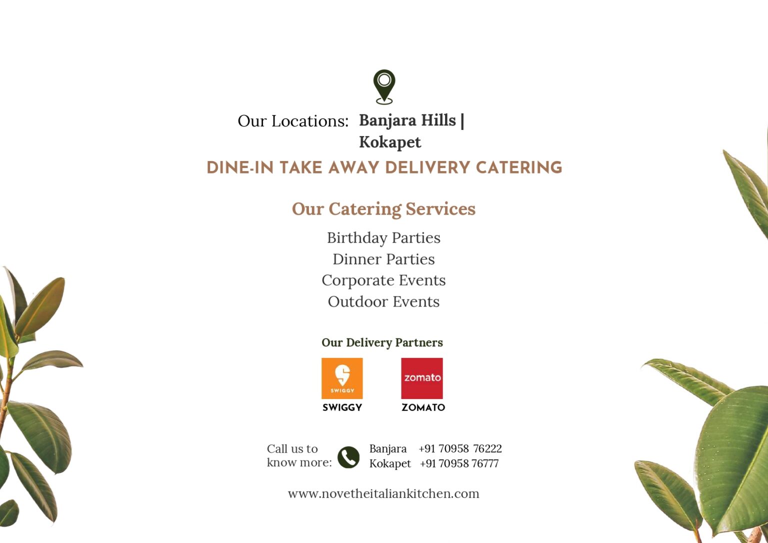Nove Italian kitchen Menu | Discover Flavorful Delights